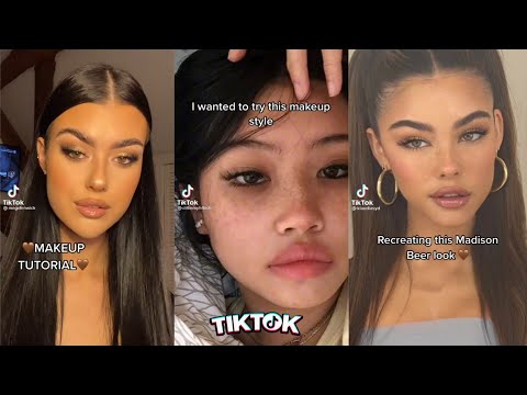 Makeup Tutorial For Girls Tiktok Compilation Youtube