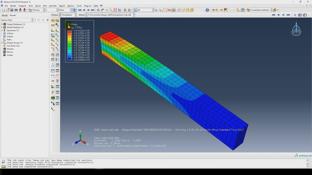 Abaqus 1 A Basic Introduction Youtube