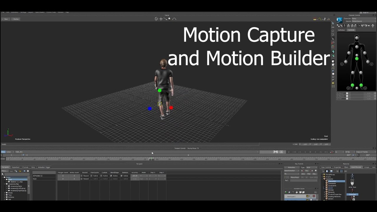Motion Capture Tutorial Motion Builder Youtube