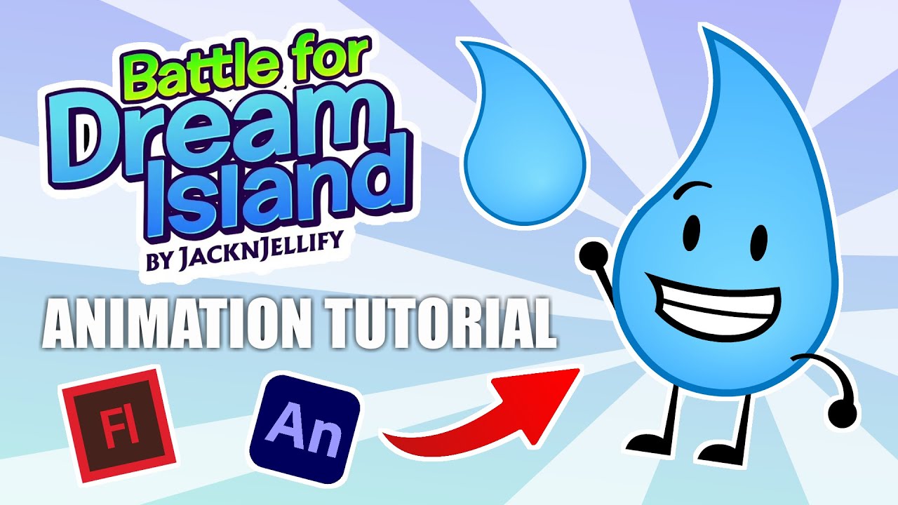 How To Animate Bfdi Style Adobe Animate Tutorial Youtube