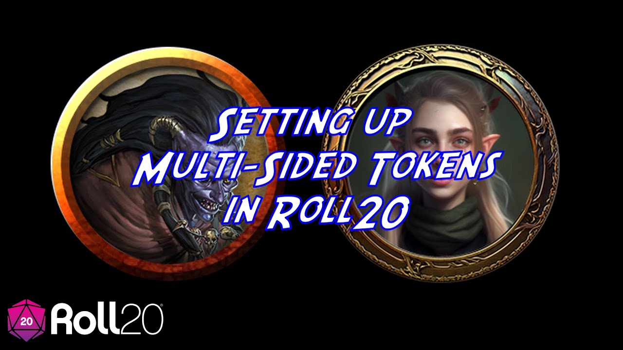 Setting Up Multi Sided Tokens In Roll20 Youtube