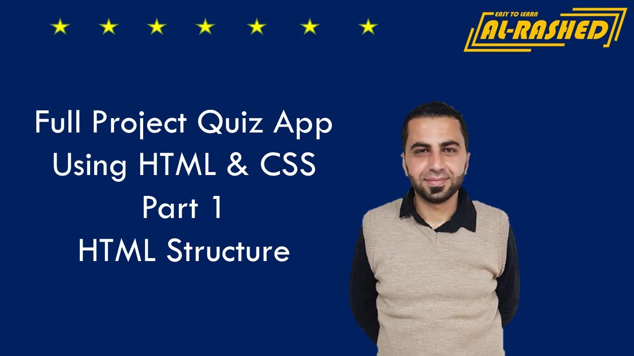 Quiz App Project Using Html And Css Part 1 What We Need To Start This