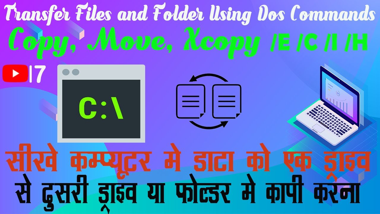 Xcopy Command In Cmd How To Copy Files Folder Using Dos Command Dos