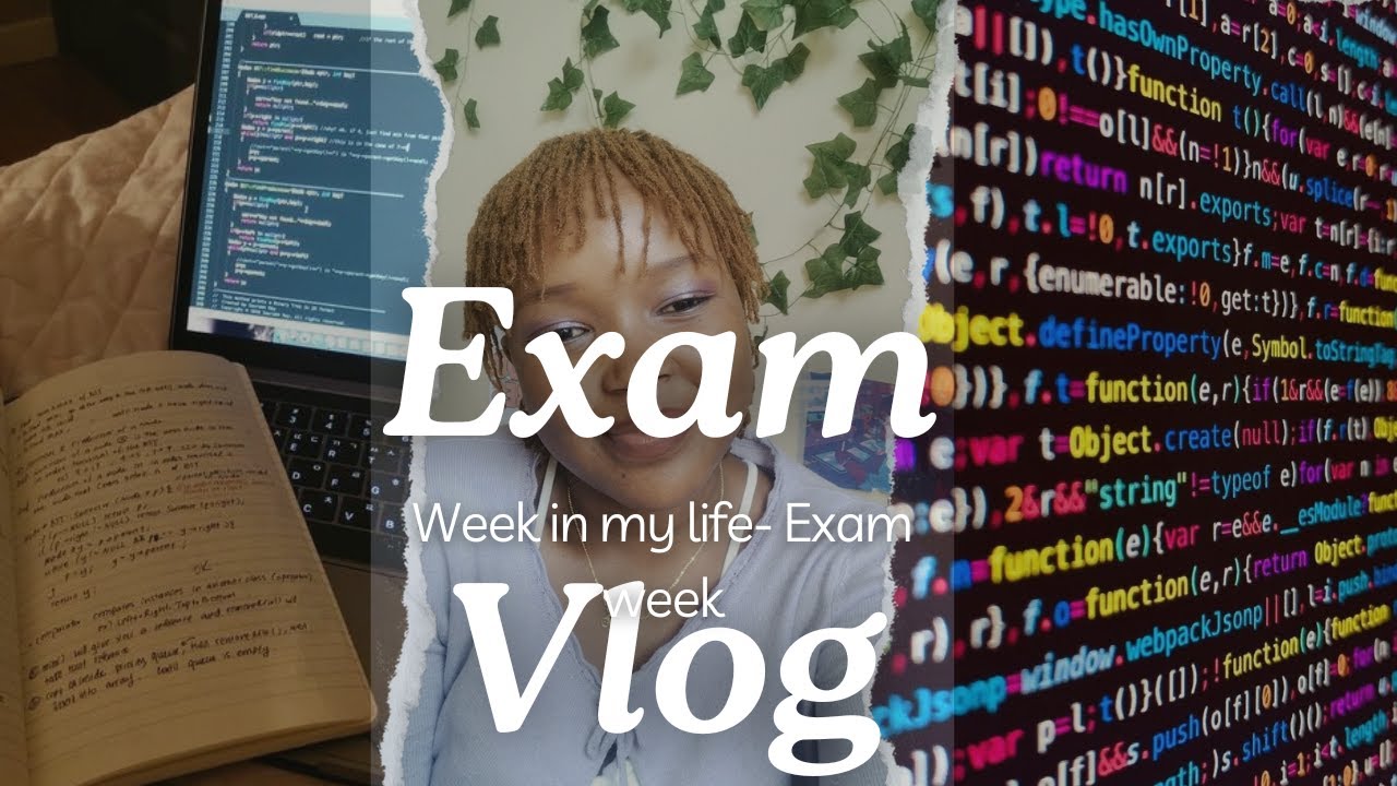 Exam Vlog Week In My Life Youtube