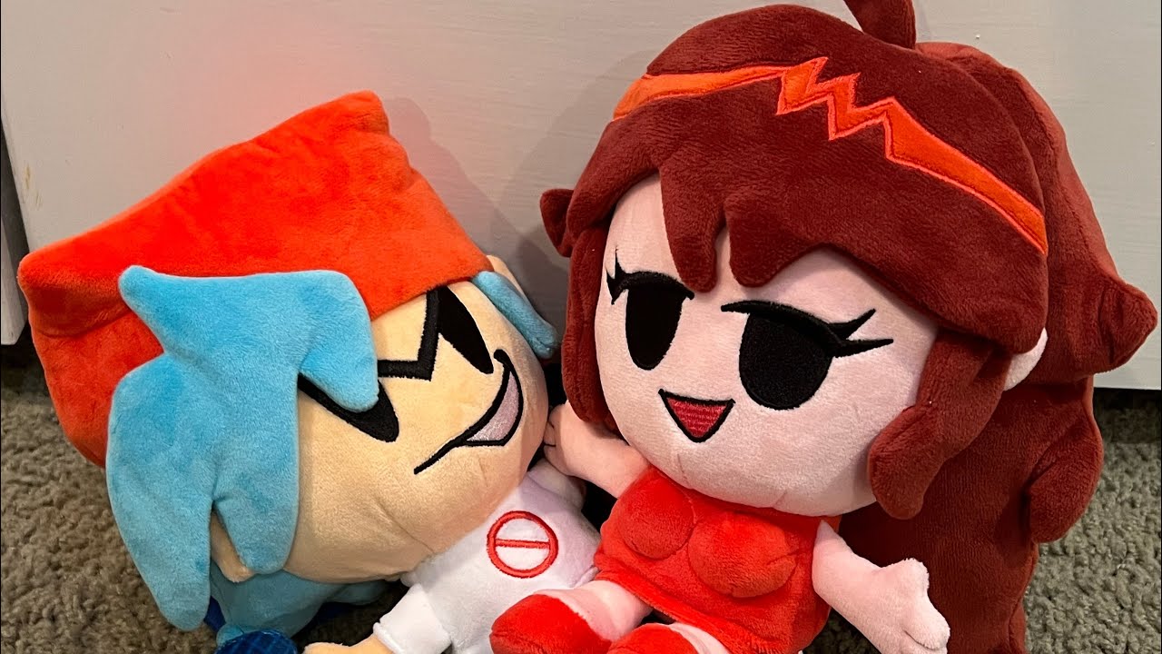 Makeship Friday Night Funkin Boyfriend And Girlfriend Plushies