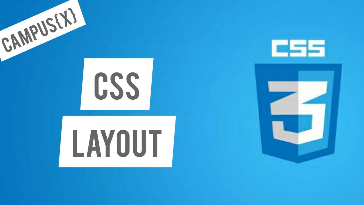 Css Layout Tutorial Youtube