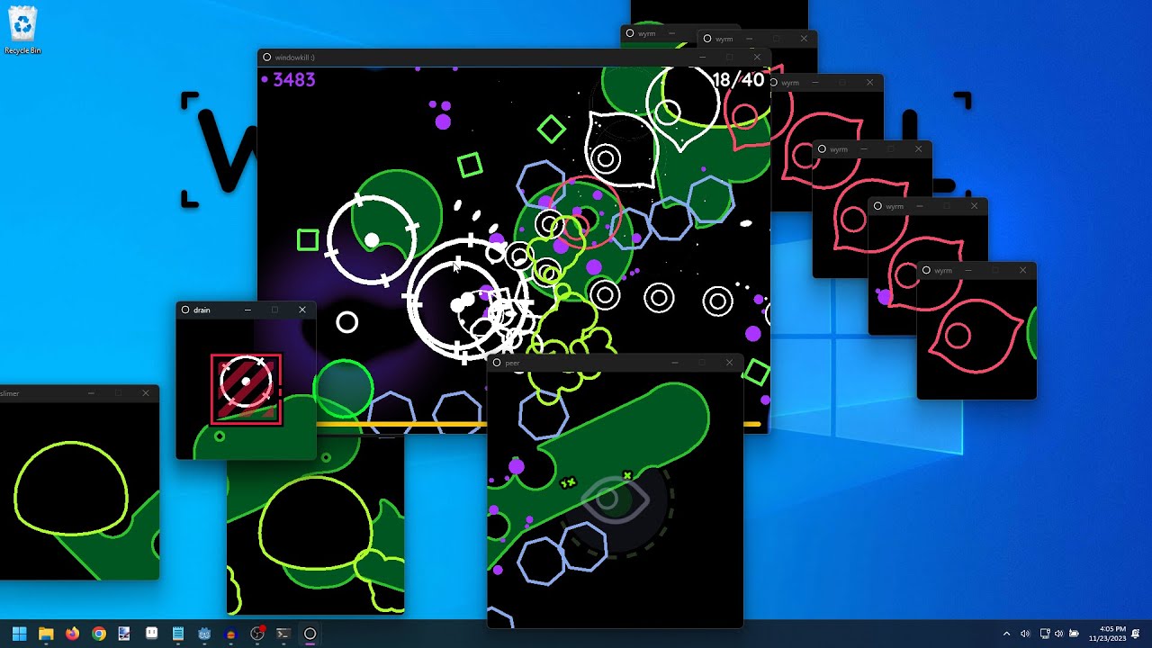 This Game Uses Windows To Fight Windowkill Youtube