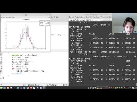 Cern Root Tutorial 29 Drawings Animations Youtube