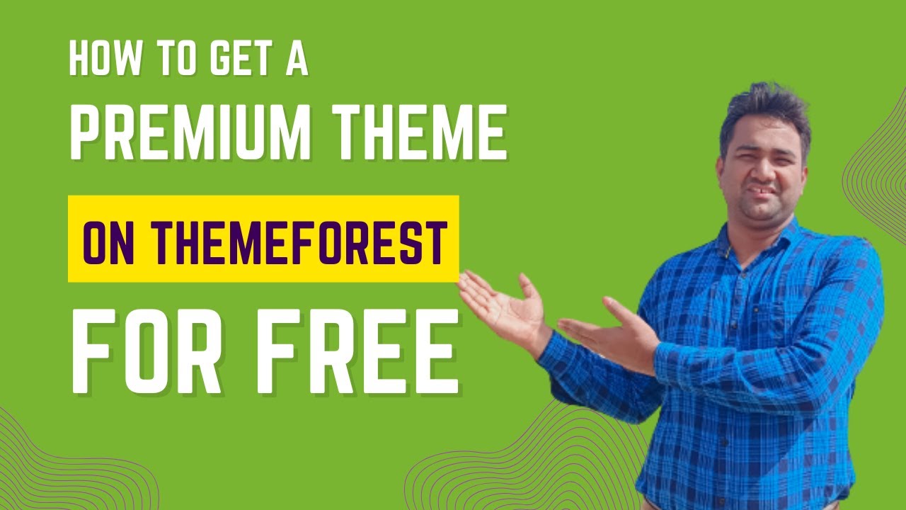 How To Get A Premium Theme On Themeforest For Free Themeforest Youtube