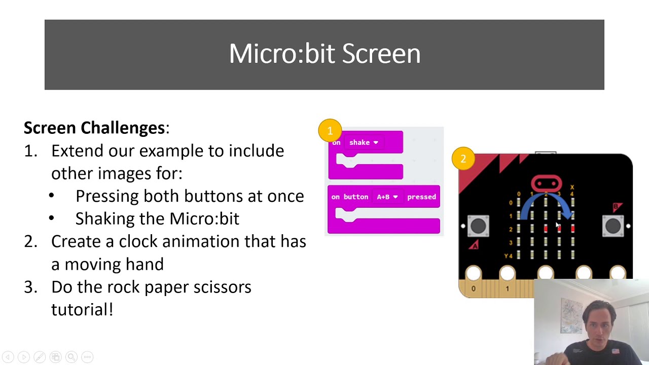 Micro Bit Tutorial 1 The Screen Youtube