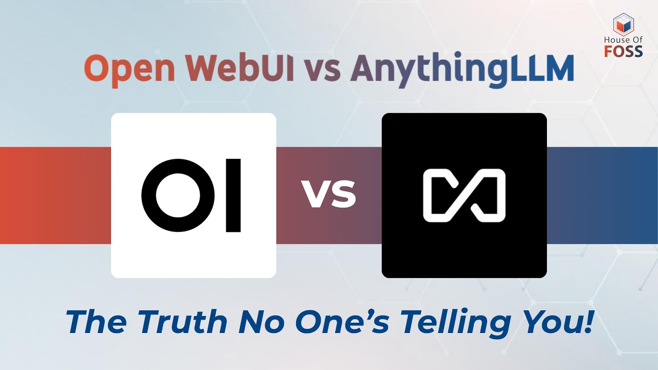 Open Webui Vs Anythingllm Free Open Source Ai Tools Which Open