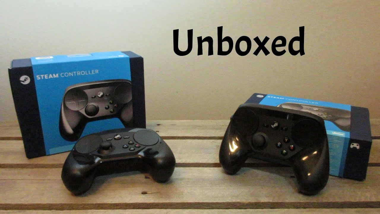 Steam Controller Unboxing And First Impressions Youtube