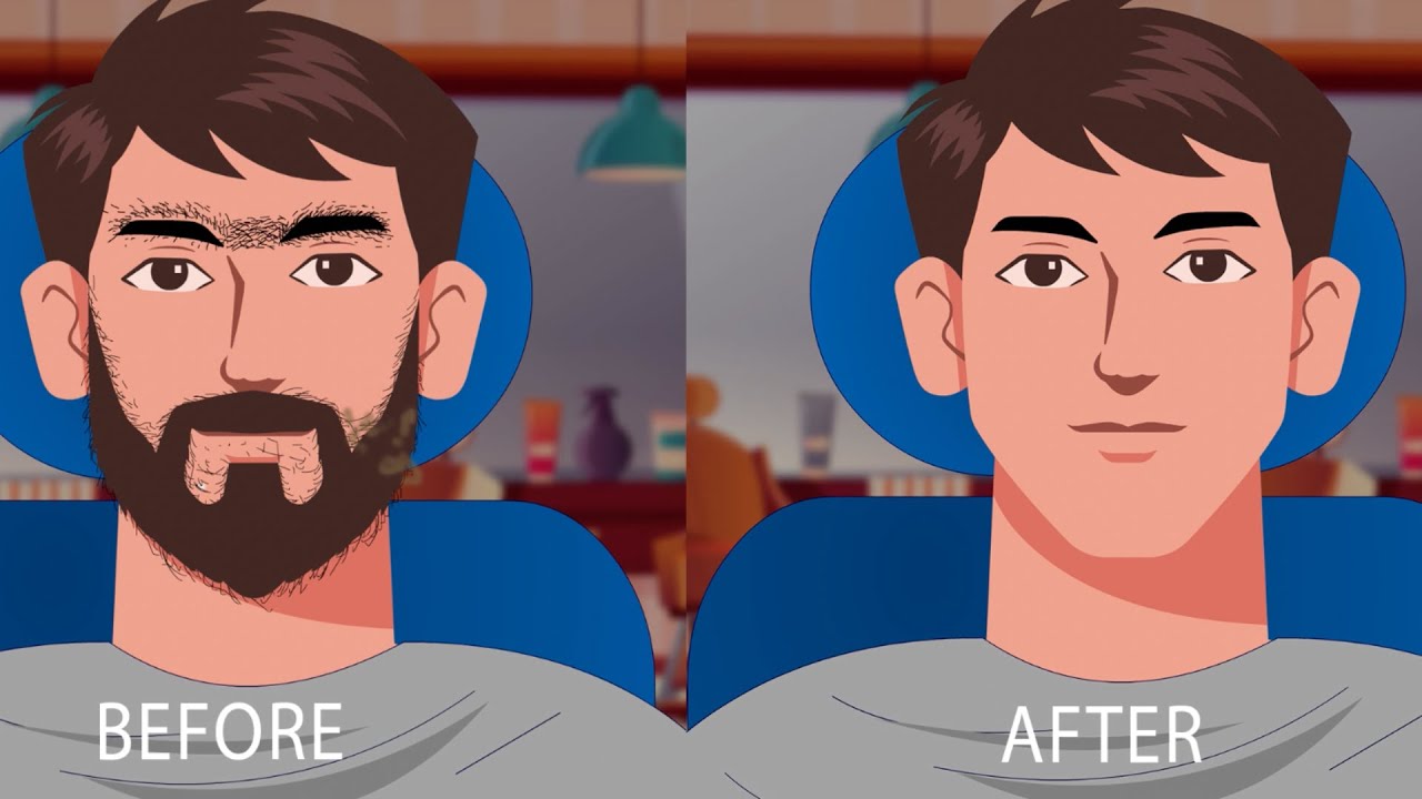 Asmr Animation Shaving And Ingrown Hair Removal Youtube