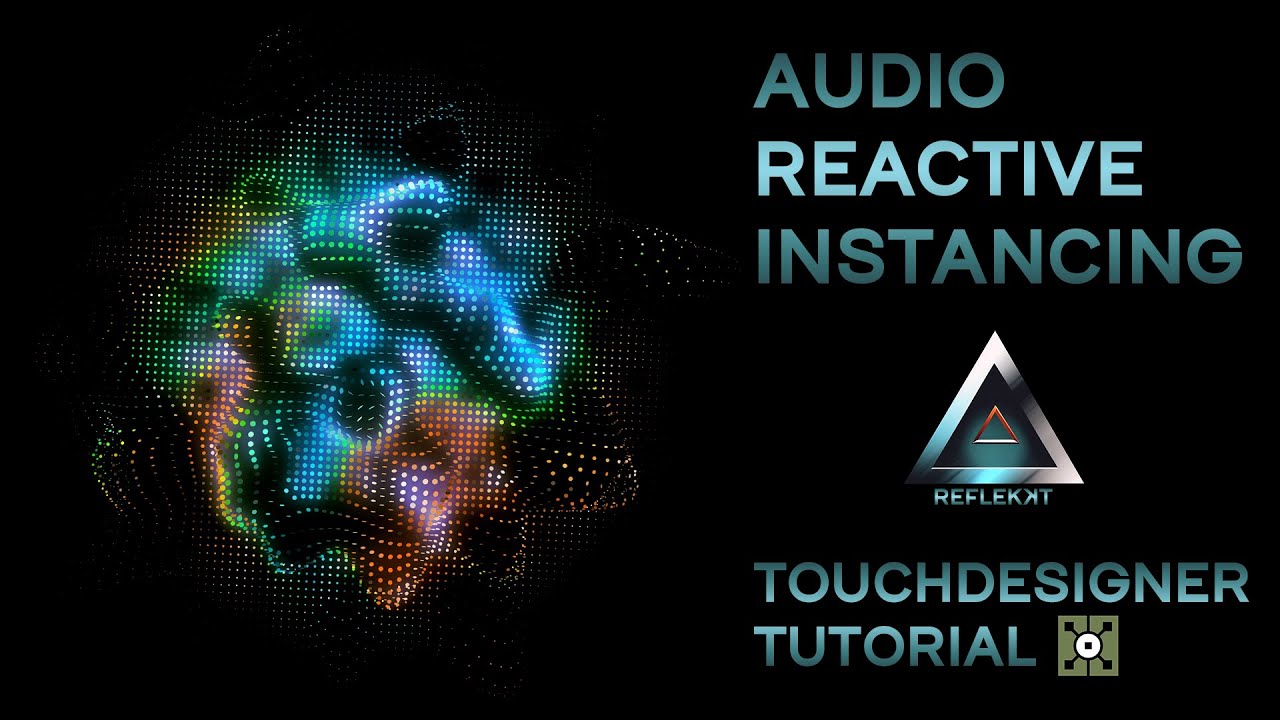 Audio Reactive Instancing Touchdesigner Tutorial 008 Youtube