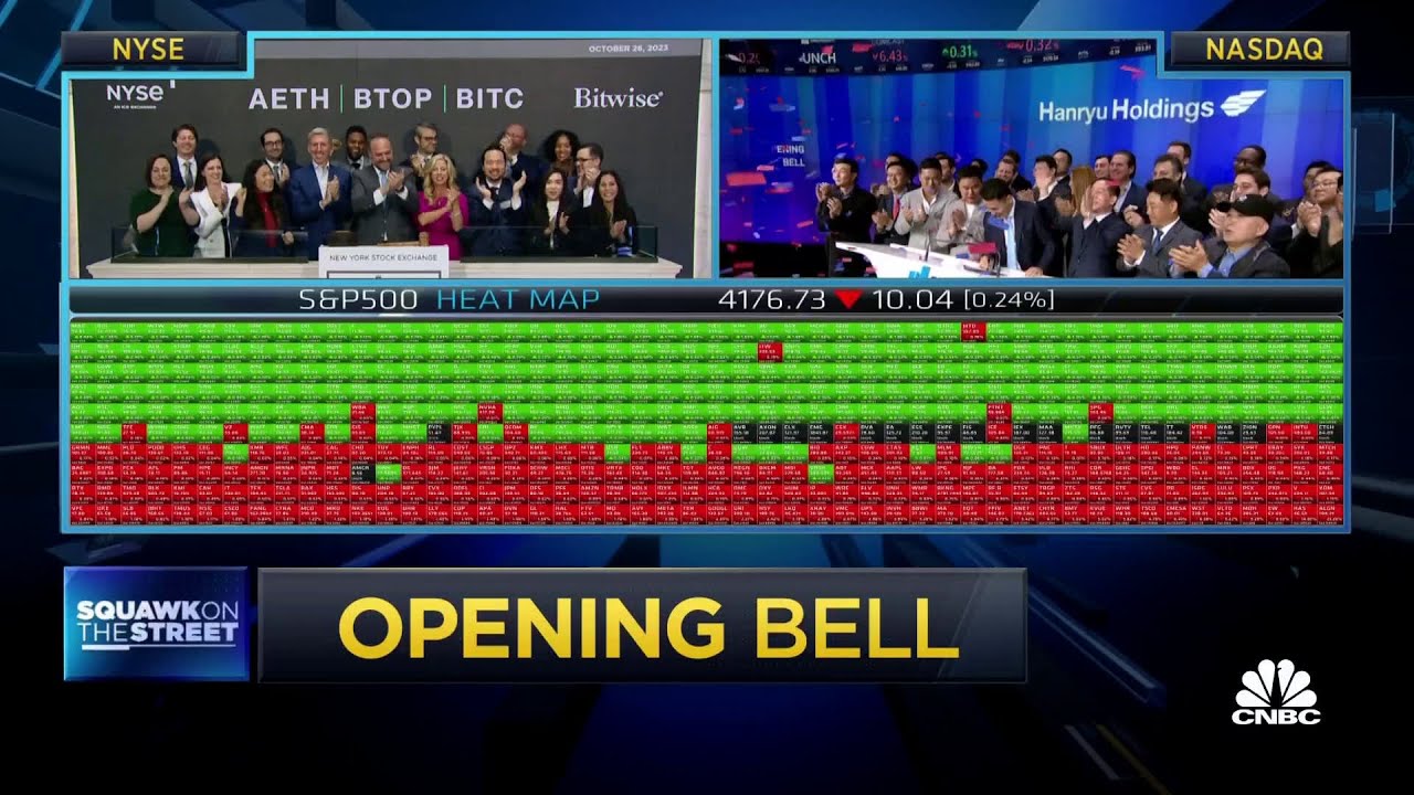 Opening Bell October 26 2023 Youtube