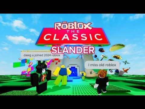 Roblox The Classic Ultimate Slander Youtube