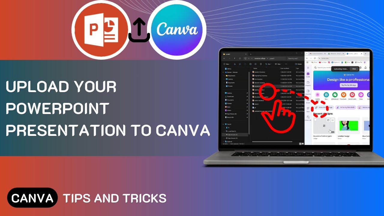 How To Upload Your Powerpoint Presentation To Canva Easy Import