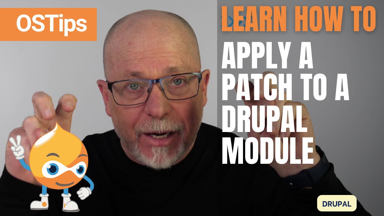 Learn How To Apply A Patch To A Drupal Module Youtube