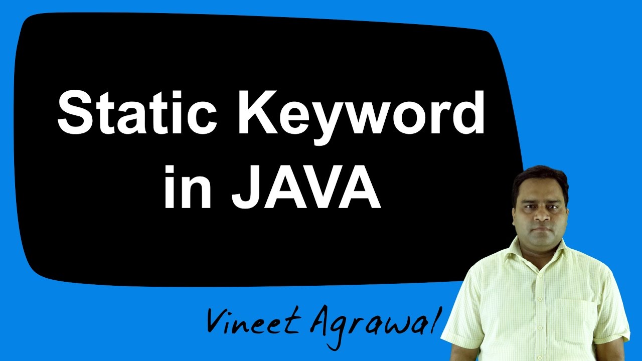 Static Keyword In Java Hindi Youtube