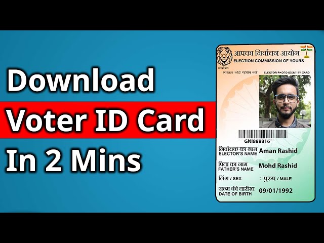 How To Apply Duplicate Voter Id Card In Delhi Infoupdate Org