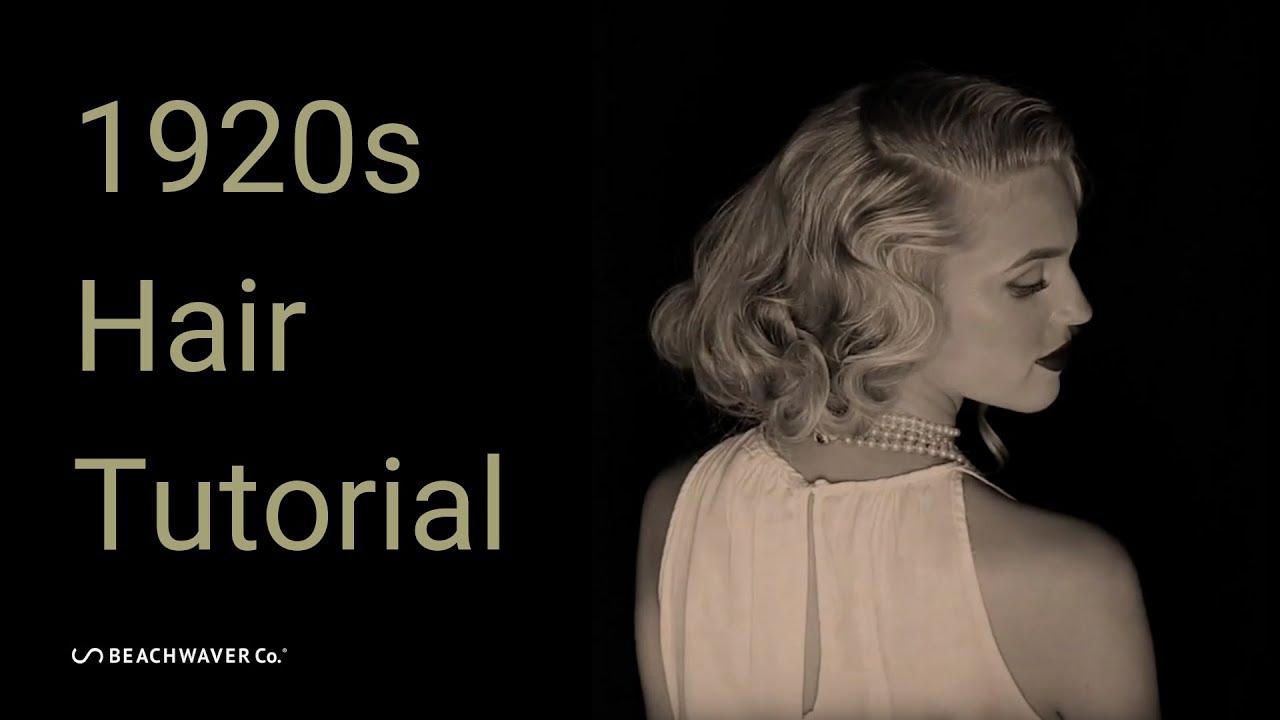 1920s Hair Tutorial Beachwaver Co Youtube