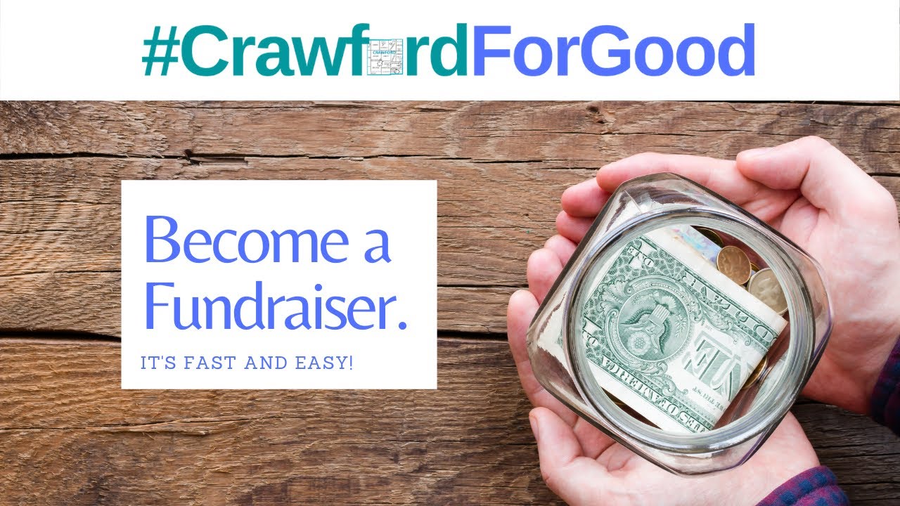 Crawfordforgood Become A Fundraiser Youtube