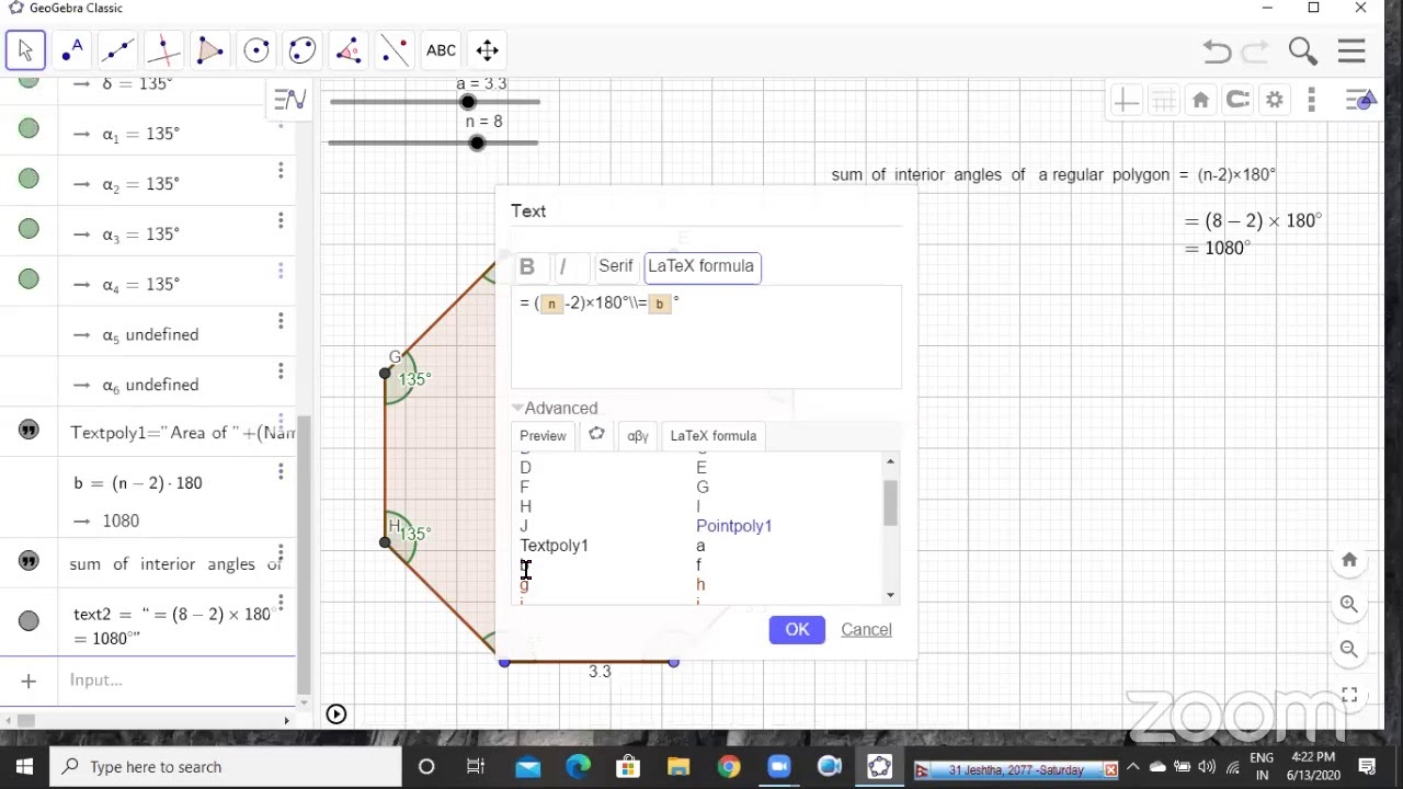 Basic Geogebra 2077 02 31 Personal Meeting Room Youtube