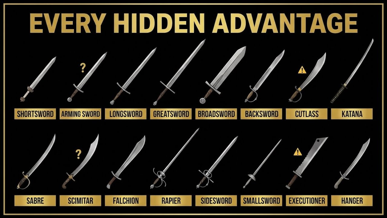 Every Hidden Advantage Of Each Sword Type Explained Youtube
