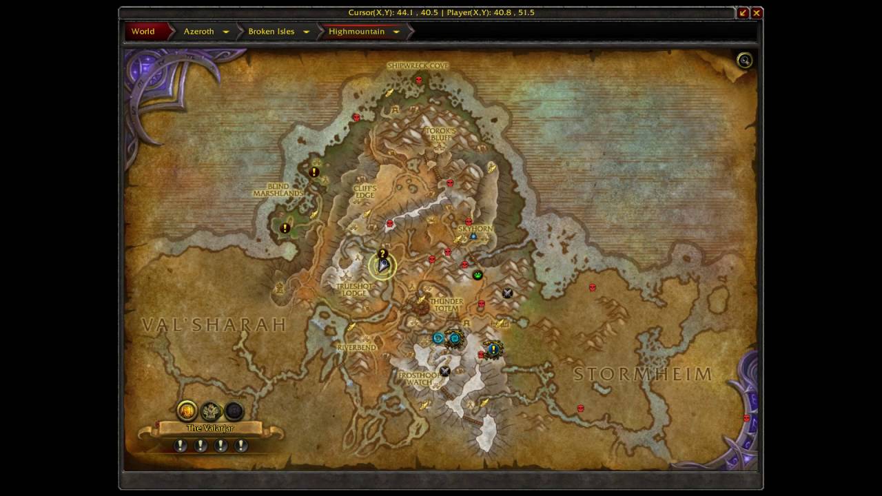 Pinerock Basin Explore Highmountain Wow Legion Youtube
