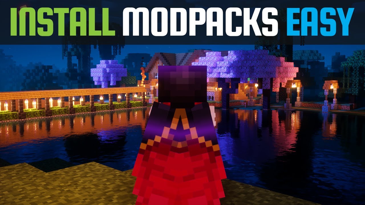 Minecraft How To Install Modpacks Youtube