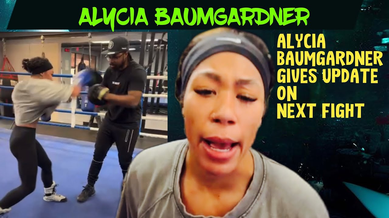 Alycia Baumgardner Epic Training Session Gives Fans Update Ring