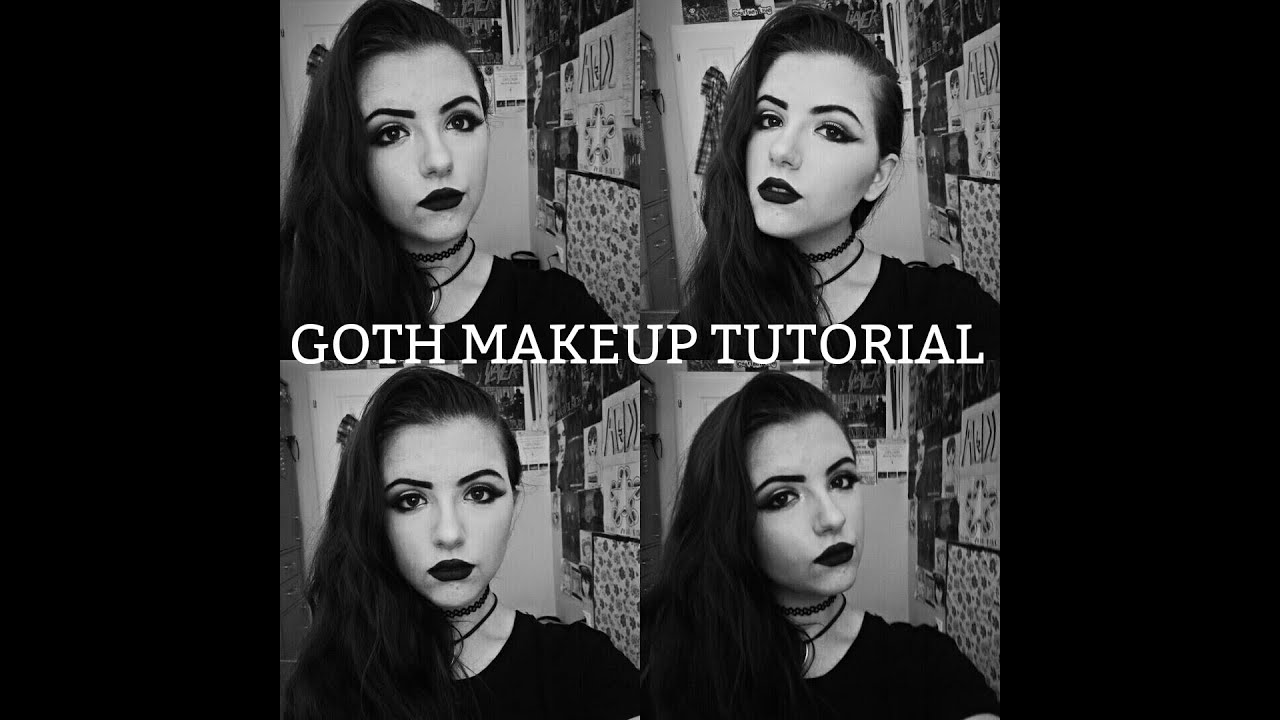 Goth Makeup Tutorial Youtube