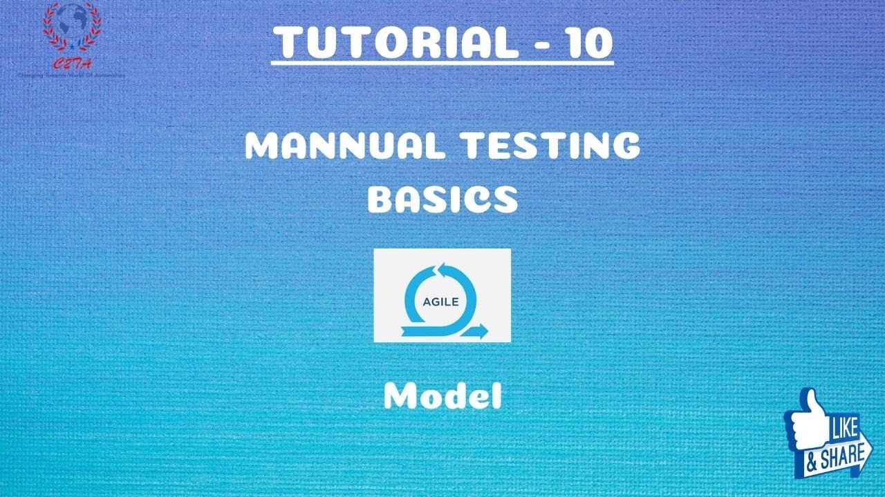 Manual Testing Basics Tutorial 10 Agile Model