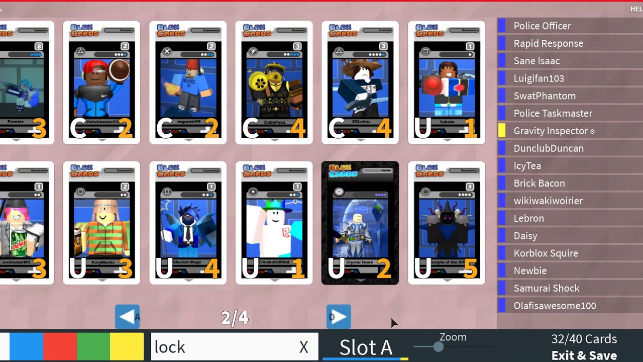 Roblox Blox Cards How To Play P 5 Learning About Blue Cards And