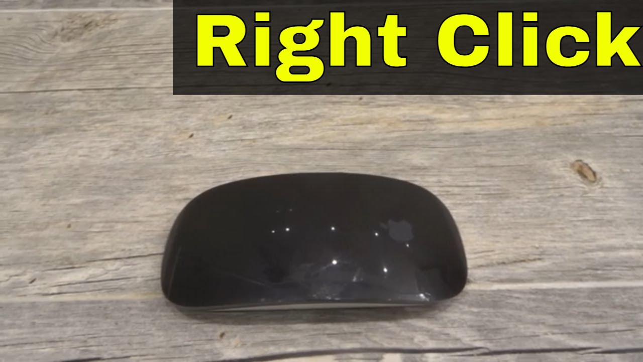 How To Right Click With Magic Mouse Easy Instructions Youtube