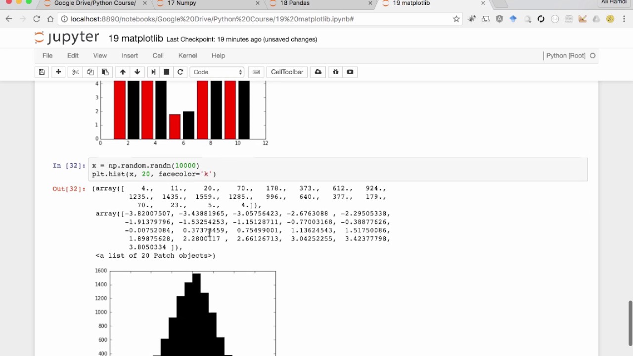 19 Python Matplotlib Youtube