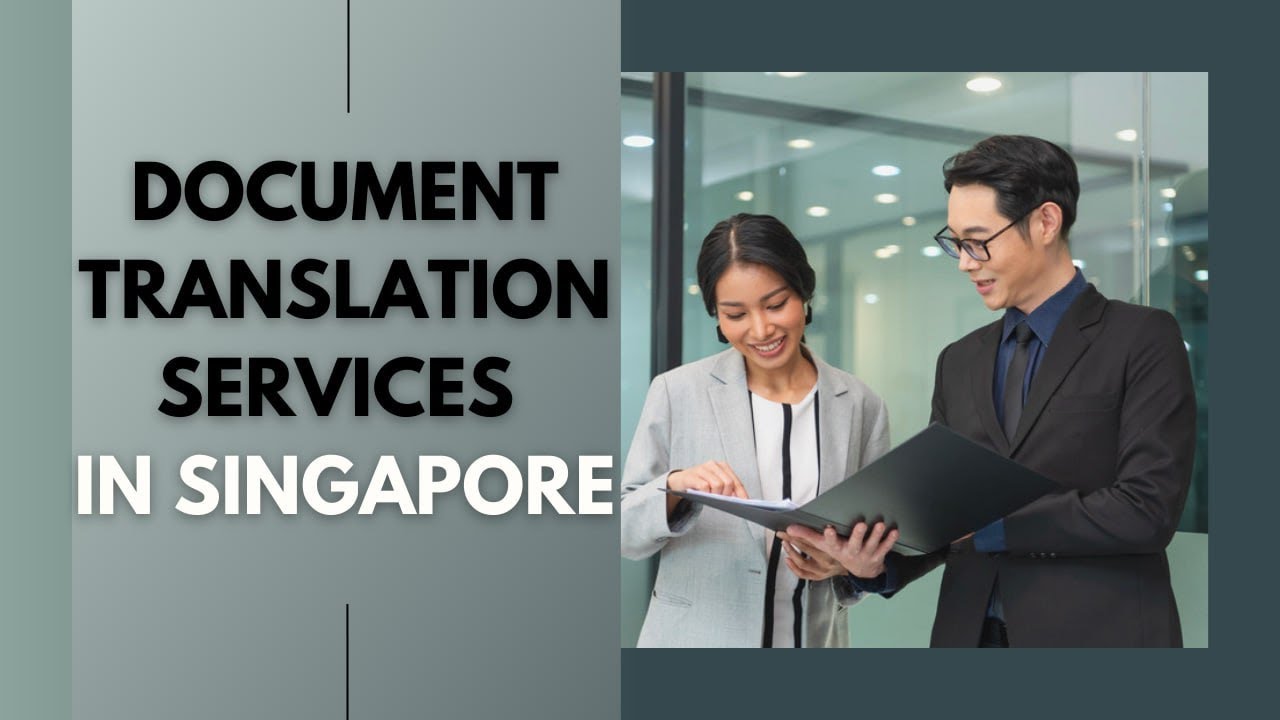 Top Quality Document Translation Services In Singapore Youtube