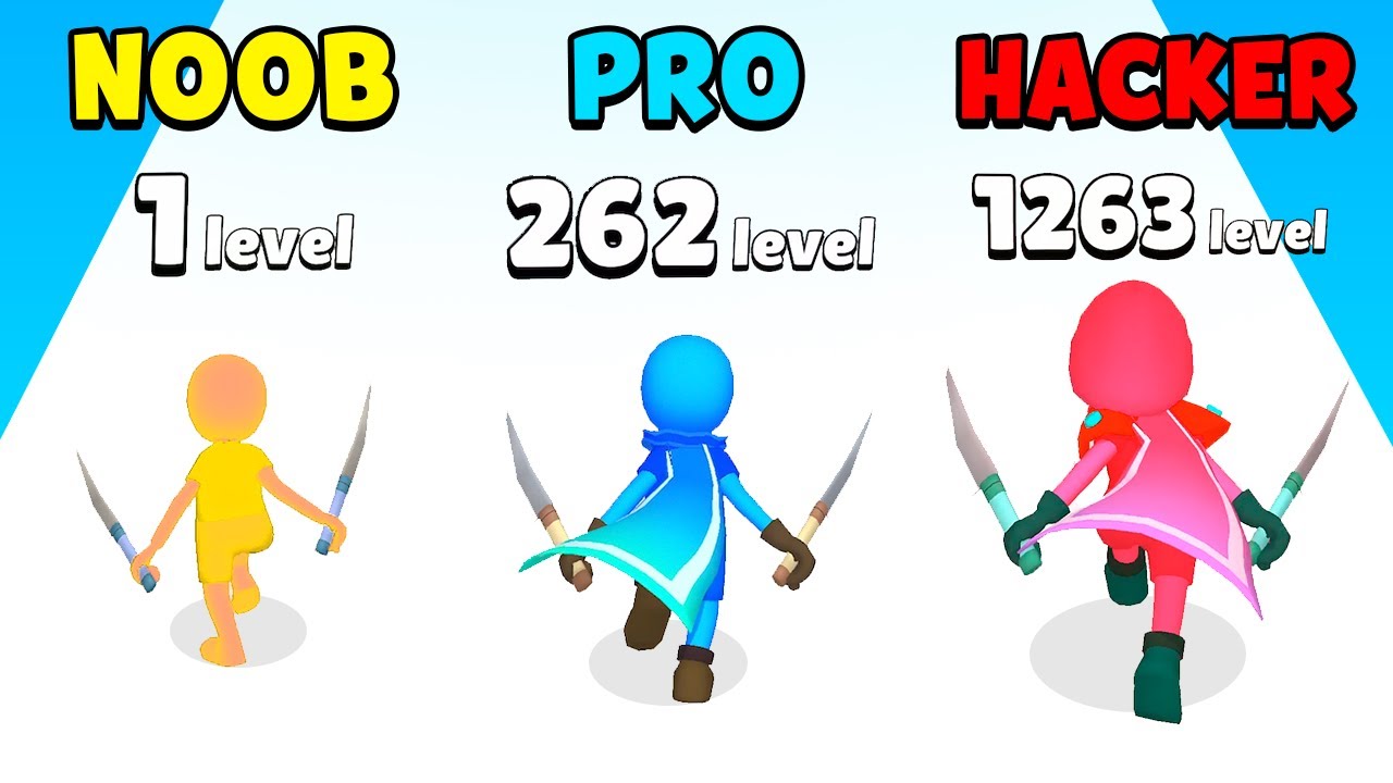 Noob Vs Pro Vs Hacker Solo Leveling Youtube