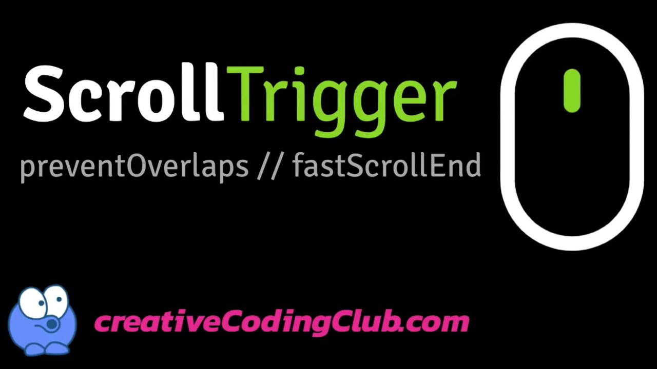 Scrolltrigger Features Preventoverlaps Fastscrollend Youtube