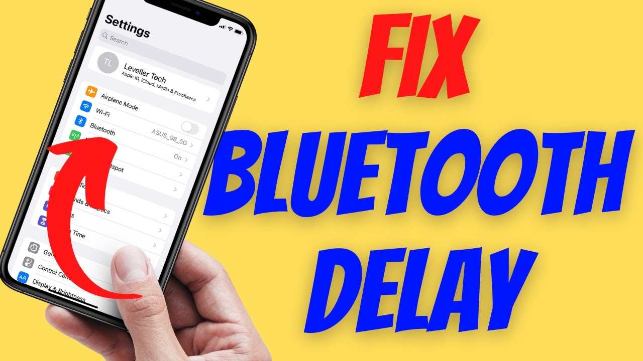How To Fix Bluetooth Delay On Iphone Youtube