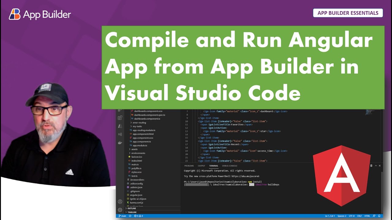 Steps To Run Angular Project In Visual Studio Code Templates Sample