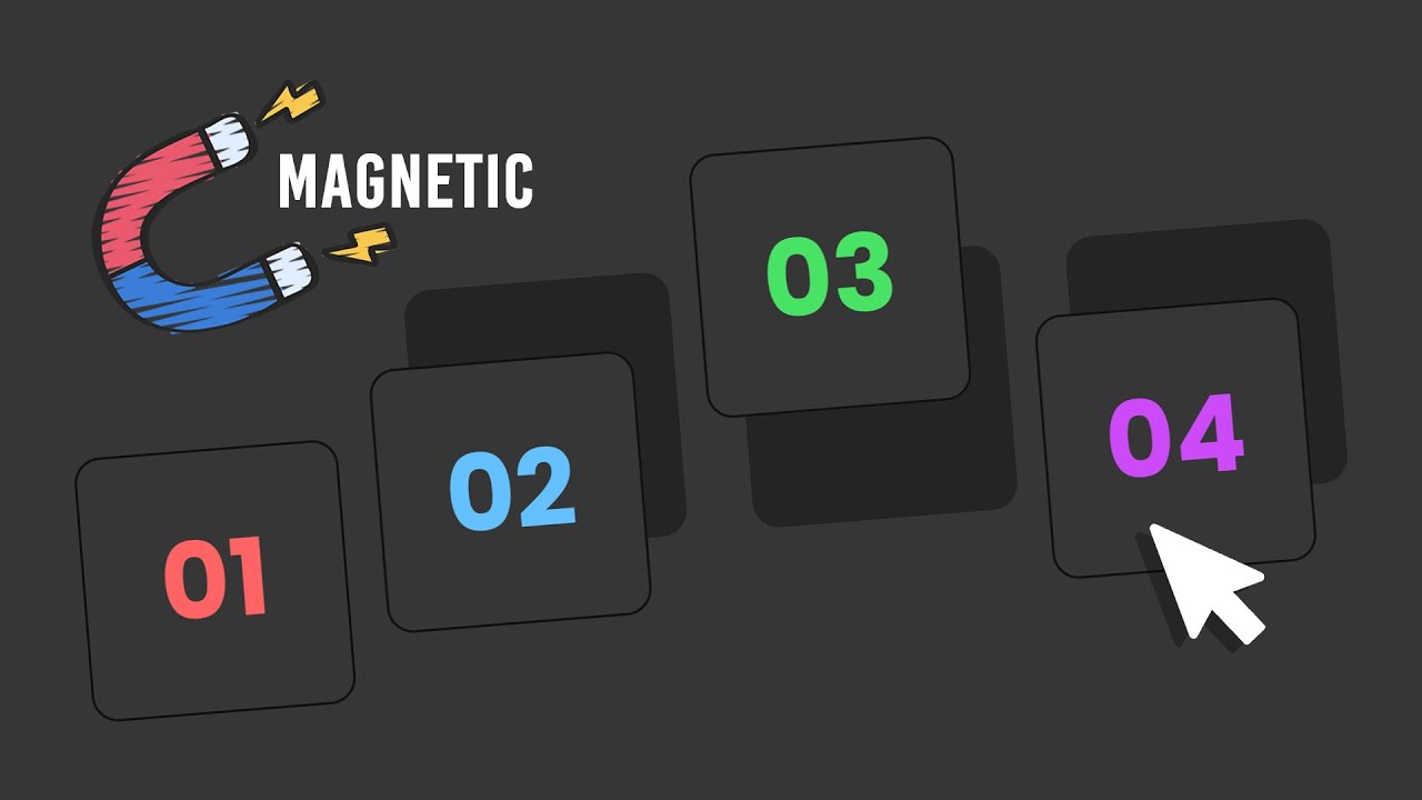 Magnetic Effects Using Javascript Youtube