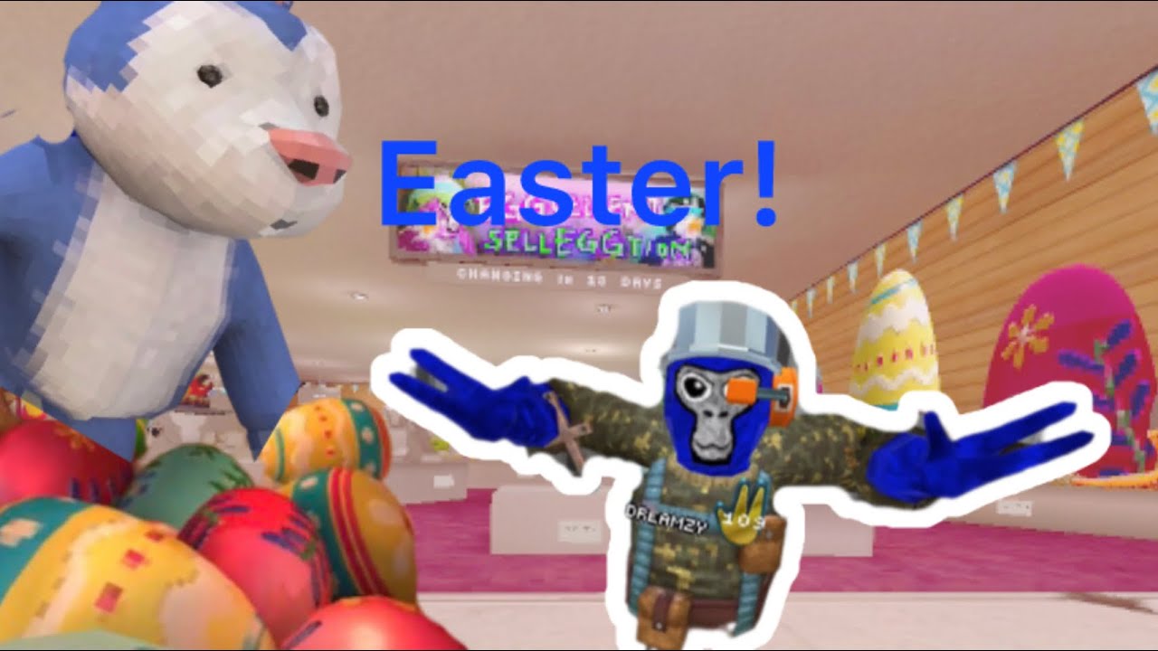 Gorilla Tag Easter Update Youtube