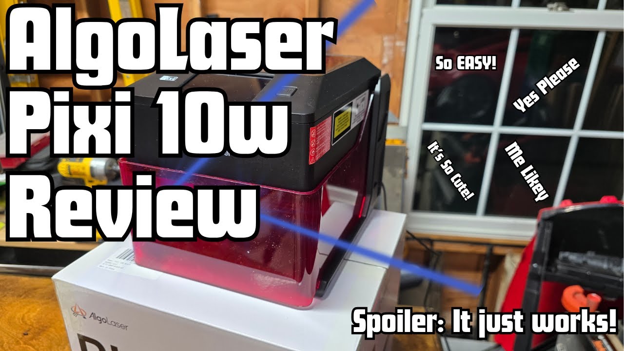 Lasers Algolaser Pixi 10w Laser Unbox First Use Review Is This The
