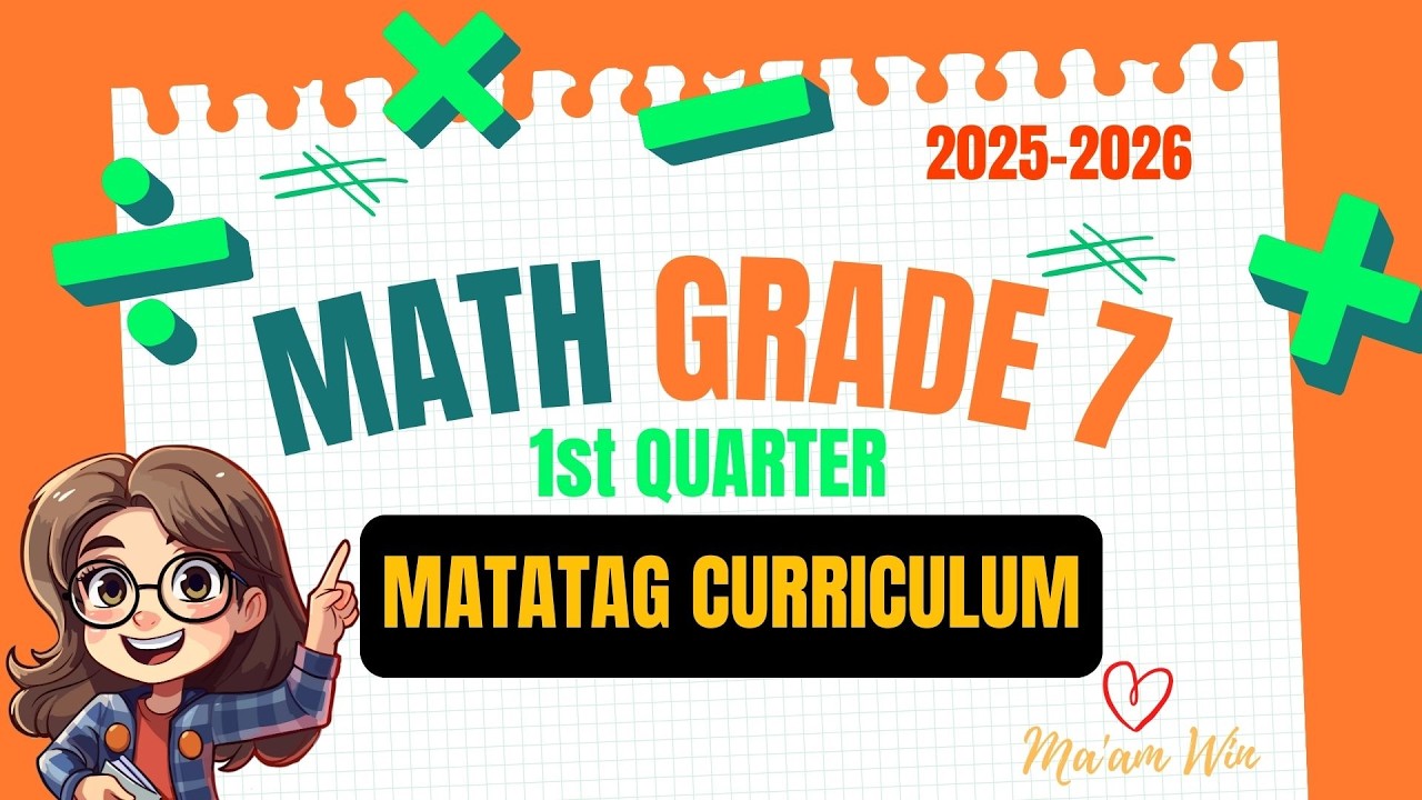 Matatag Modules Grade 7 Quarter 1