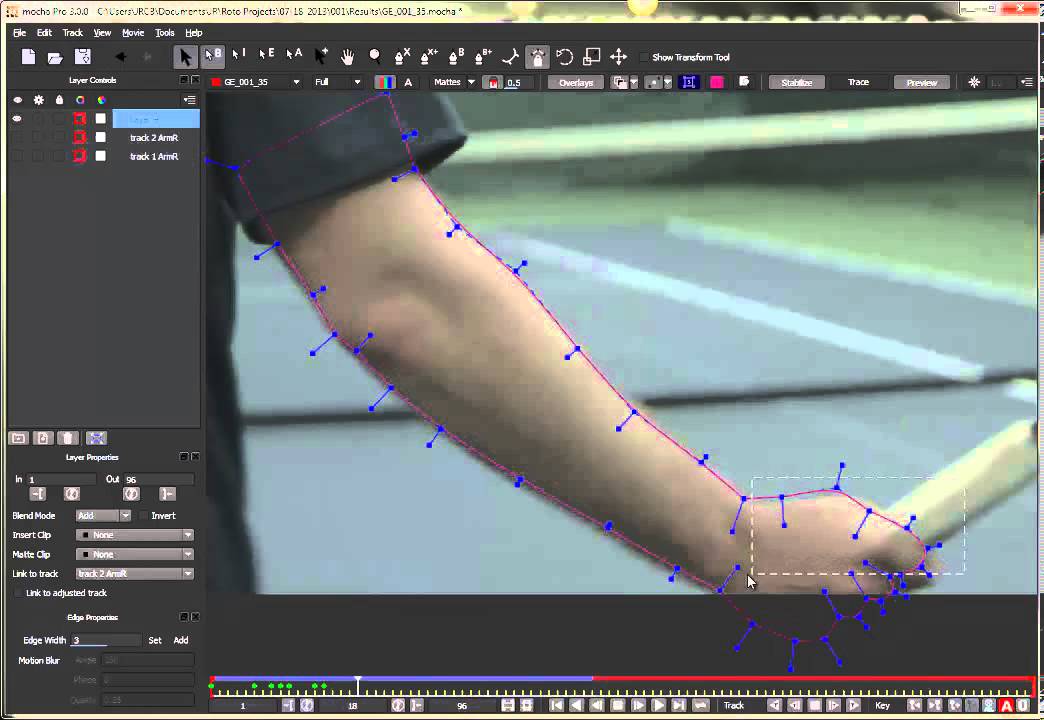 Rotoscoping Demo Youtube