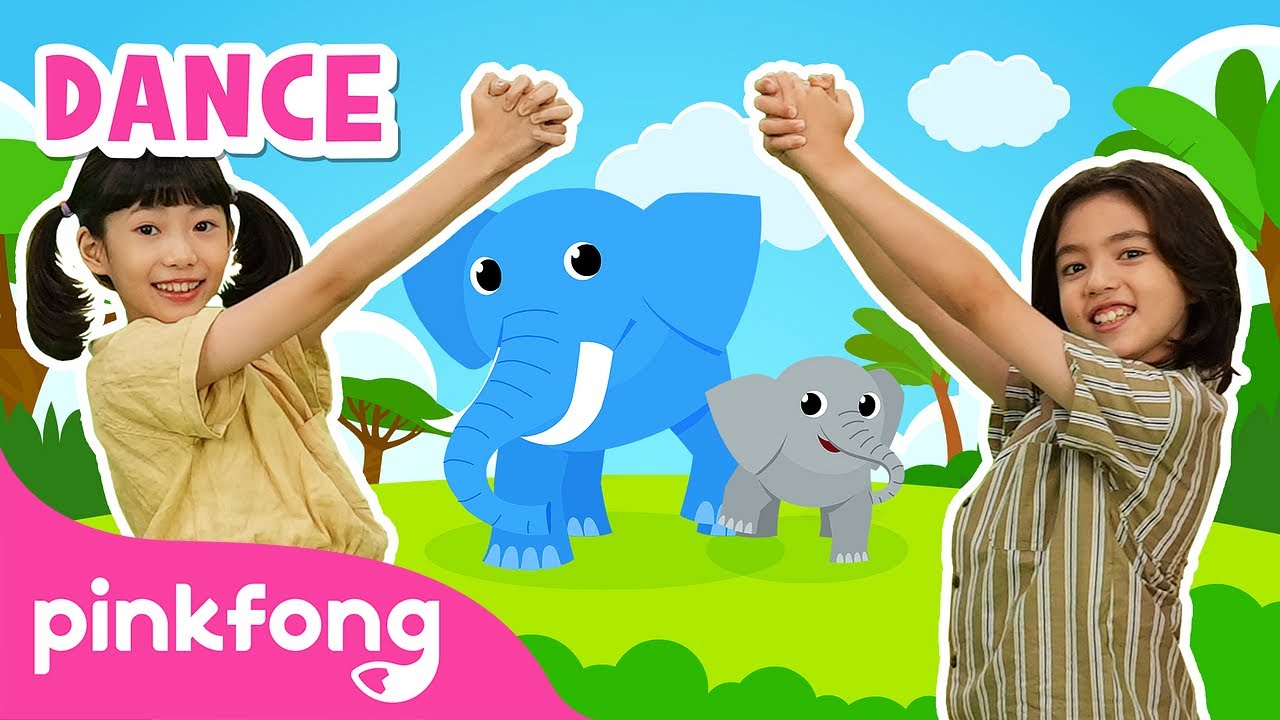 Dance With Elephants Dance Along Kids Rhymes Let S Dance