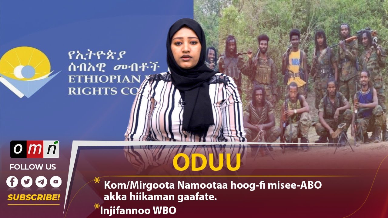 Omn Oduu Caamsaa 19 2022 Youtube