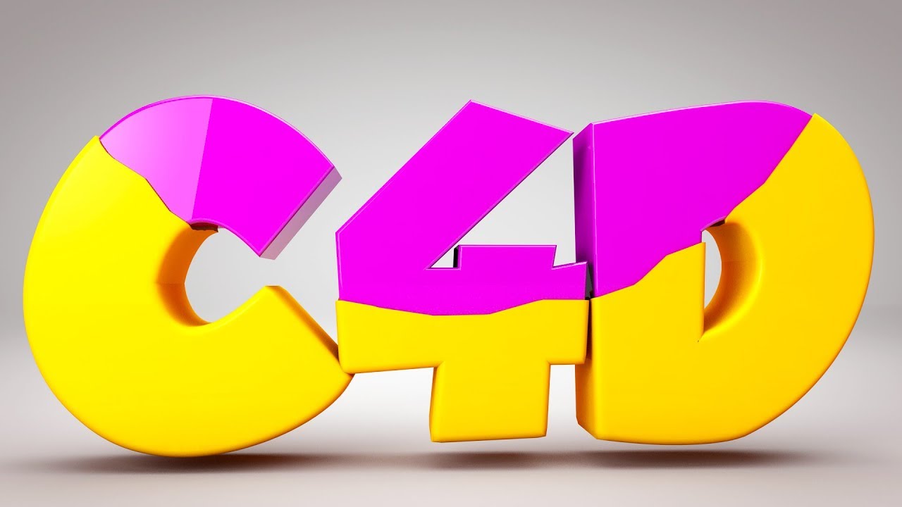 Cinema 4d Mograph Text Tutorial Beginner Youtube