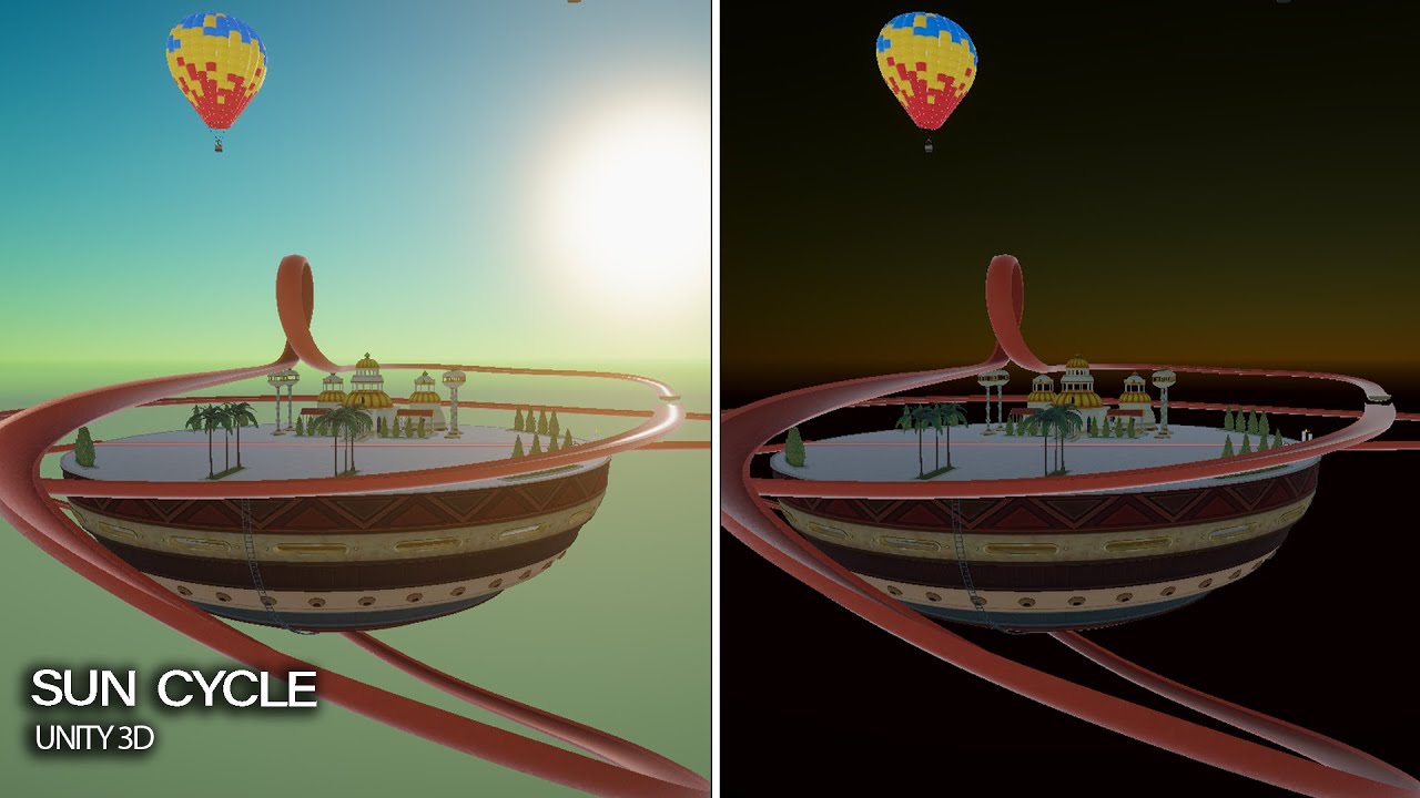 Day And Night Cycle In Unity 3d Tutorial Youtube